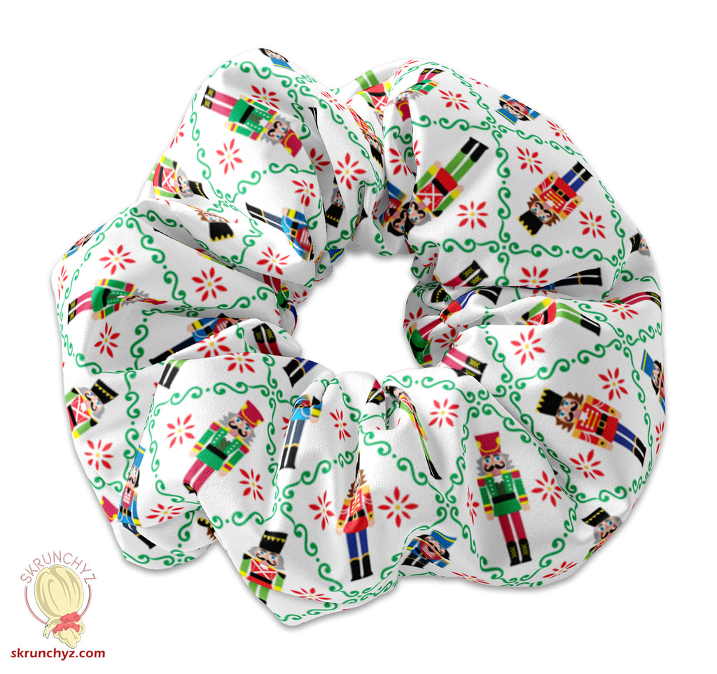 Christmas Nutcracker Scrunchie, Christmas Presents Themed Scrunchie Ha ...